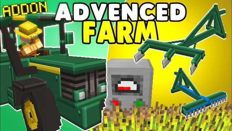 Advanced Farming 1.20, 1.19 - 👨‍🌾фермерство для Minecraft PE скачать