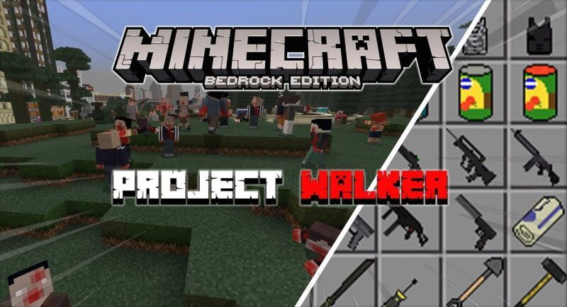 Project Walker 1.20, 1.19 - проект Волкер для Minecraft PE скачать